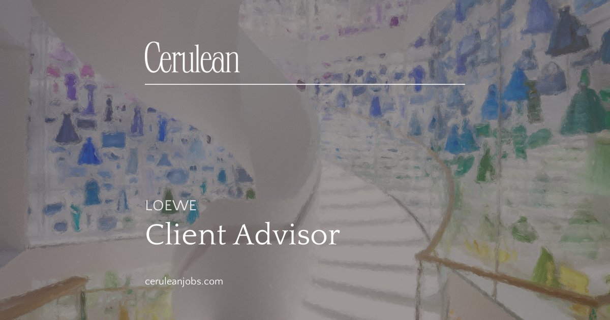 Loewe Client Advisor – Boston – Cerulean